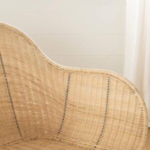 South Shore Balka Rocking Chair, Rattan