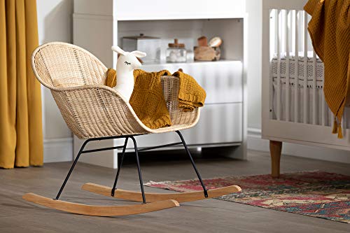 South Shore Balka Rocking Chair, Rattan