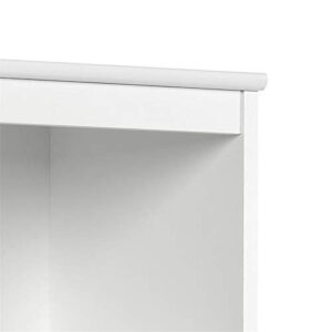 Prepac Narrow Entryway Organizer, White - Set of 2