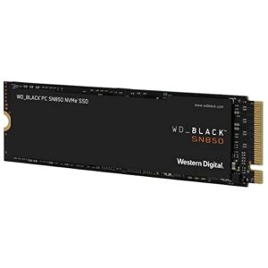 western digital wd 2tb wd_black sn850 nvme pcie 4.0 m.2 internal gaming ssd without heatsink