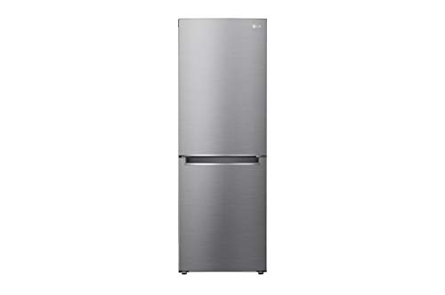 LG LRBNC1104S 24" Bottom Freezer Refrigerator with 10.8 Cu. Ft. Capacity, Door Cooling+, Smart Inverter Compressor, Tempered Glass Shelves, Digital Controls, PrintProof™ Finish, ENERGY STAR® Qualified