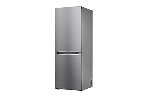 LG LRBNC1104S 24" Bottom Freezer Refrigerator with 10.8 Cu. Ft. Capacity, Door Cooling+, Smart Inverter Compressor, Tempered Glass Shelves, Digital Controls, PrintProof™ Finish, ENERGY STAR® Qualified