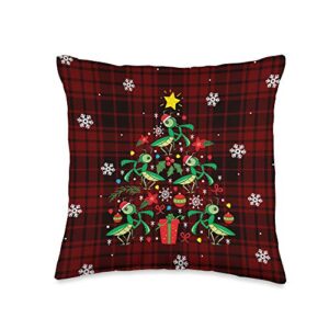 praying mantis gift cute christmas praying mantis christmas ornament tree pet funny gift throw pillow, 16x16, multicolor