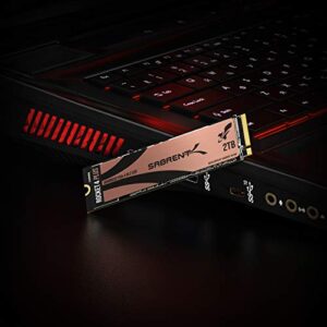 SABRENT 2TB Rocket 4 Plus NVMe 4.0 Gen4 PCIe M.2 Internal SSD Extreme Performance Solid State Drive R/W 7100/6600MB/s (Latest Version) (SB-RKT4P-2TB)