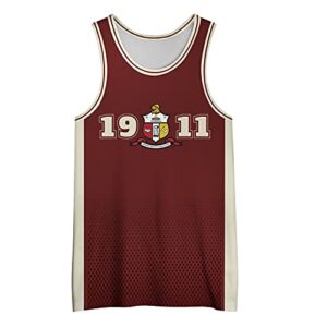 bad bananas kappa alpha psi fraternity - basketball jersey - big k - official vendor - jerseys - xl