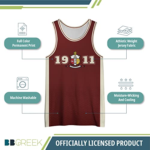 Bad Bananas Kappa Alpha Psi Fraternity - Basketball Jersey - Big K - Official Vendor - Jerseys - 2XL