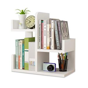 jxin-smif wood desktop bookshelf desktop organizer office storage rack wood display shelf desktop bookshelf