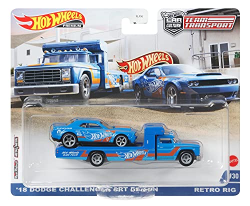 Hot Wheels Team Transport Models and Component Car