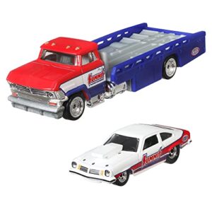 hot wheels team transport models and component car