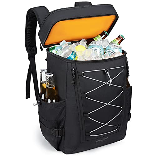 TOURIT Backpack Cooler Leakproof Insulated Cooler Backpack Large Capacity Lightweight Soft Cooler Bag for Men Women to Picnics, Camping, Hiking, Beach, Park or Day Trips