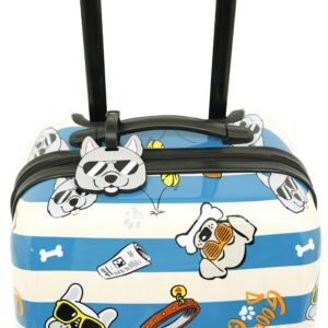 Travelers Club 5 Piece Kids' Luggage Set, Cool Dog