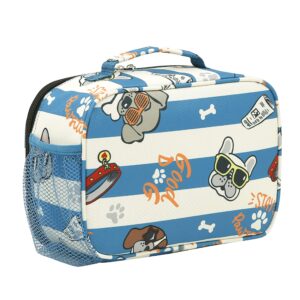 Travelers Club 5 Piece Kids' Luggage Set, Cool Dog