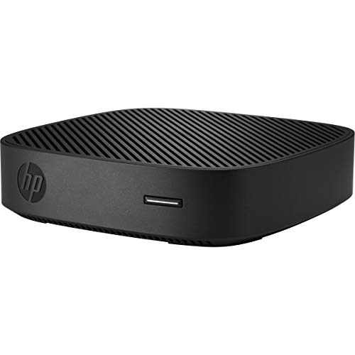 HP T430 Thin Client Desktop Intel Celeron N4020 2GB RAM 16GB eMMC SSD Intel UHD Graphics 600, HP ThinPro 64, Black