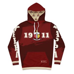 bad bananas kappa alpha psi - pullover hooded sweatshirt (hoodie) - big k - official vendor