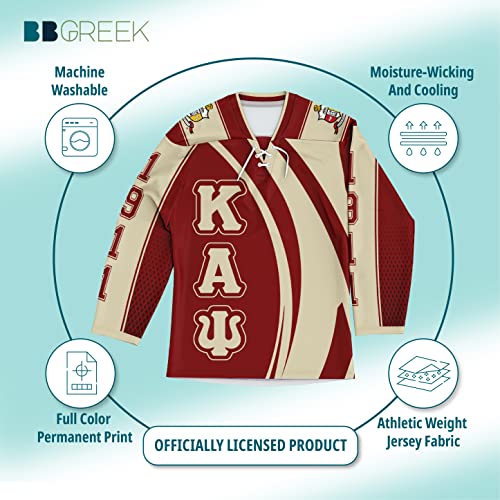 Bad Bananas Kappa Alpha Psi Fraternity - Hockey Jersey - Curved - Official Vendor