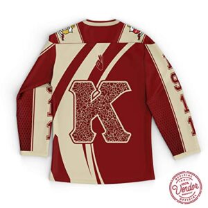 Bad Bananas Kappa Alpha Psi Fraternity - Hockey Jersey - Curved - Official Vendor