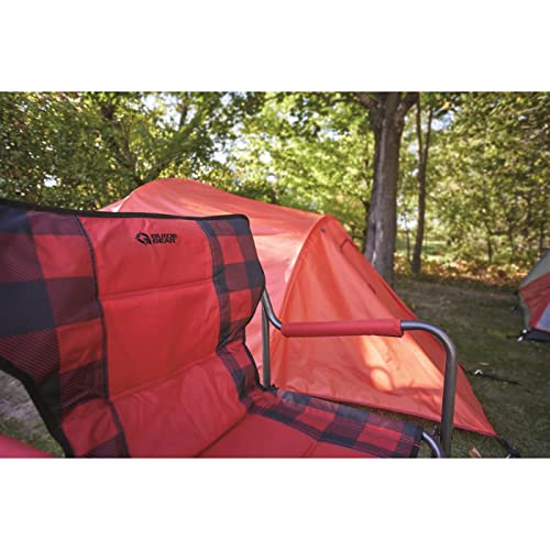 Guide Gear Oversized Bounce Director's Camp Chair, 300-lb. Capacity, Red Plaid