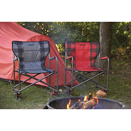 Guide Gear Oversized Bounce Director's Camp Chair, 300-lb. Capacity, Red Plaid