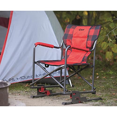 Guide Gear Oversized Bounce Director's Camp Chair, 300-lb. Capacity, Red Plaid