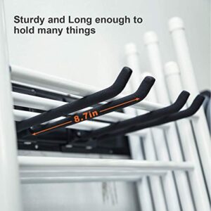 Wallmaster Wall Mounted Hanger 2-Pack Heavy Duty Rack Garage Storage & Garage Storage Tool Organizer System Heavy Duty Tools