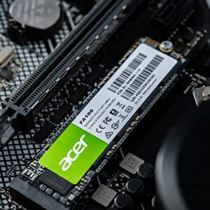 acer FA100 2TB SSD - M.2 2280 PCIe Gen3 x 4 NVMe Interface, 8 Gb/s, 3D NAND Internal Solid State Hard Drive Up to 3150 MB/s - BL.9BWWA.121