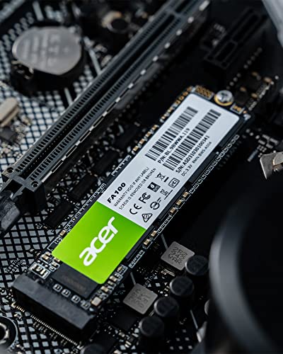 acer FA100 2TB SSD - M.2 2280 PCIe Gen3 x 4 NVMe Interface, 8 Gb/s, 3D NAND Internal Solid State Hard Drive Up to 3150 MB/s - BL.9BWWA.121