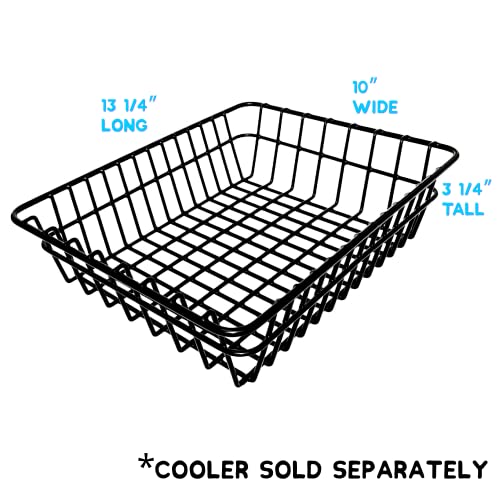 Cooler Basket for YETI Tundra Haul, YETI Roadie 48, and YETI Roadie 60 - Wire Cooler Rack for YETI Wheeled Coolers - Compatible with YETI Cooler Accessories, Cooler Dividers, and YETI Accessories