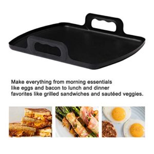 Lawenme Grill Griddle Plate for the Ninja Foodi Indoor Grill Griddle Models AG300, AG300C, AG301, AG301C, AG302, AG400, IG301A