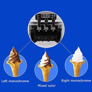 Zohn.Linda 9 In 1 Set Fantastic Modeling Caps Fittings Soft Serve Ice Cream Machine Spare Parts Lids Nozzle Accessories 29mm Inner Diameter(Check the size before order)