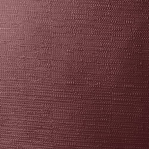 Sweet Home Collection Rocking Chair Cushion Premium Tufted Pads Non Skid Slip Backed Set of Upper and Lower with Ties, 1 Count (Pack of 1), Burgundy Red