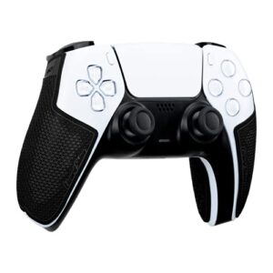 lizard skins ps5 controller grip – 0.5mm dsp playstation 5 grip - easy to install pre cut pieces - 10 colors (jet black)