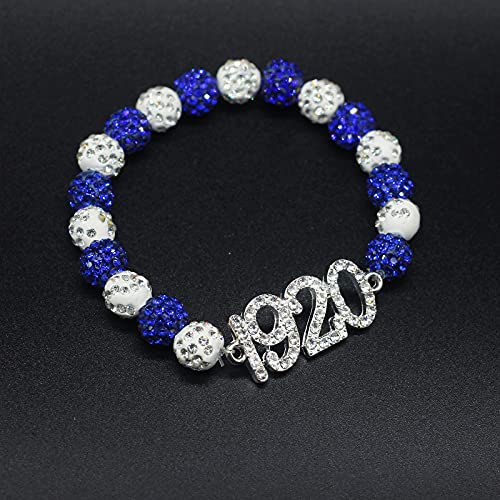 Cawsen Finer 1920 Bracelet ZP-B Brooch For Finer Women Zetaa Phii Betaa Sorority Paraphernalia Jewelry Sisterhood Gift (1920 bracelet)