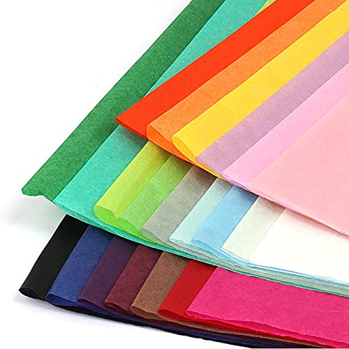 AZOWA Gift Tissue Paper Wrapping Tissue Paper for Gift Bags(20x29 In,Royal Blue,120 Sheets)