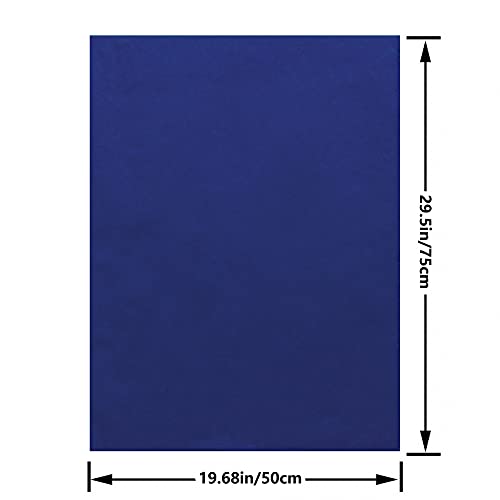 AZOWA Gift Tissue Paper Wrapping Tissue Paper for Gift Bags(20x29 In,Royal Blue,120 Sheets)