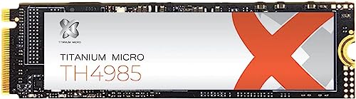 Titanium Micro TH4985 2TB PCIe NVME 4.0 Gen 4 M.2 2280 Internal SSD