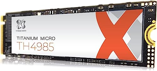 Titanium Micro TH4985 2TB PCIe NVME 4.0 Gen 4 M.2 2280 Internal SSD