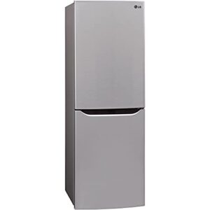 lg rv refrigerator lbnc10551v 10.1 cu. ft. refrigerator with bottom freezer in platinum silver with reversible door refrigerator 110v