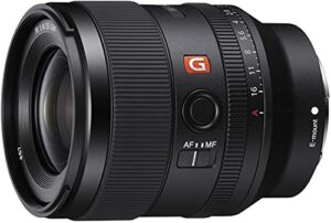 sony fe 35mm f1.4 gm full-frame large-aperture wide angle g master lens (renewed)