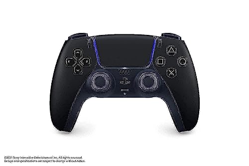 Sony Official Playstation 5 Dualsense Wireless Controller - Midnight Black (PS5) (PS5)