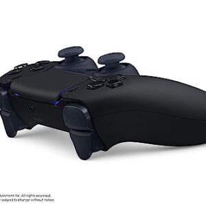 Sony Official Playstation 5 Dualsense Wireless Controller - Midnight Black (PS5) (PS5)