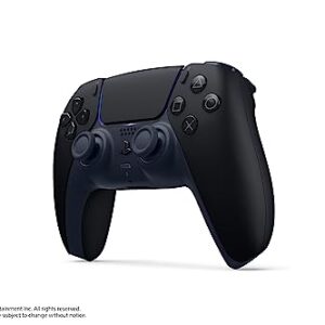 Sony Official Playstation 5 Dualsense Wireless Controller - Midnight Black (PS5) (PS5)