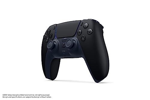 Sony Official Playstation 5 Dualsense Wireless Controller - Midnight Black (PS5) (PS5)