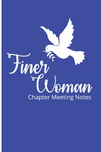 Finer Woman Chapter Meeting Notes: Zeta Phi Beta | Divine 9 | Greek Journal | Sorority Notebook