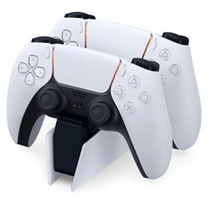 sony playstation 5 dualsense charging station - white (renewed)