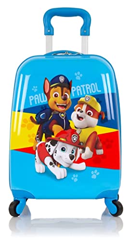 Heys Nickelodeon Paw Patrol 18-Inch Kids-Friendly, Lightweight, Durable Spinner Luggage with 4 Spinner Wheels and Telescopic Handle System