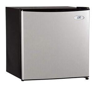 rf-164ssa: 1.6 cu. ft. stainless refrigerator with energy star