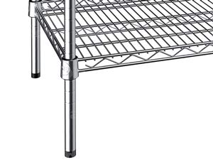 24" x 60" NSF Chrome 2 Shelf Kit with 27" Posts. . Wire Shelving Unit Wire Rack Wire Shelves Pantry Shelf Kitchen Shelves Storage Shelving Metal Storage Shelves Pantry Shelving