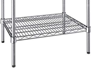 24" x 60" NSF Chrome 2 Shelf Kit with 27" Posts. . Wire Shelving Unit Wire Rack Wire Shelves Pantry Shelf Kitchen Shelves Storage Shelving Metal Storage Shelves Pantry Shelving