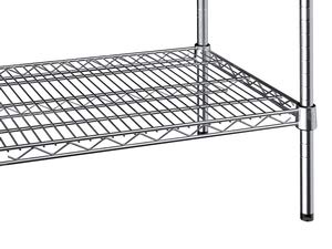 24" x 60" NSF Chrome 2 Shelf Kit with 27" Posts. . Wire Shelving Unit Wire Rack Wire Shelves Pantry Shelf Kitchen Shelves Storage Shelving Metal Storage Shelves Pantry Shelving