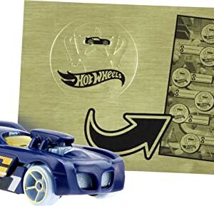 Hot Wheels HW Rewards Cars Themed Assorted 10-Pack of Individually Wrapped 1:64 Scale Vehicles & Gold Stickers, Gifts for Kids 3 Years Old & Older